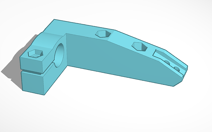 3D design 2P Head-Fixation Block - Tinkercad