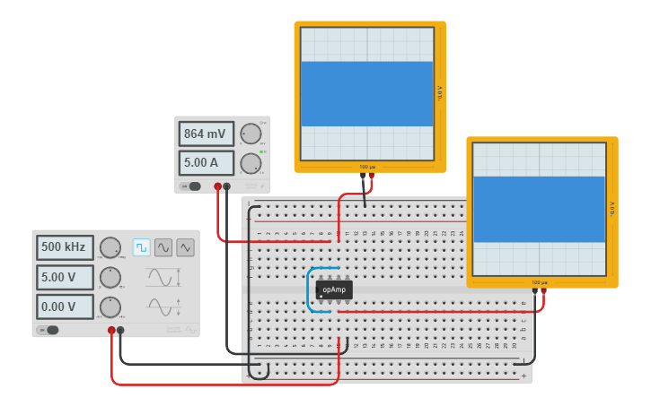 Circuit design Modul 5 Percobaan 5 - Tinkercad