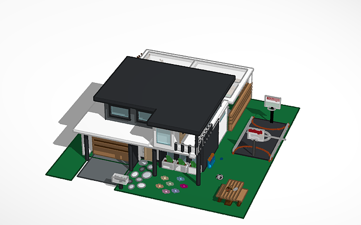 3D design House design - Tinkercad