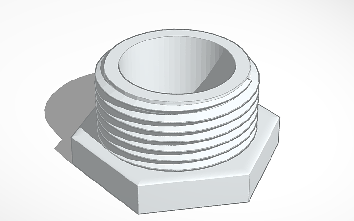 3D design M22.6x1.5x10 - Tinkercad