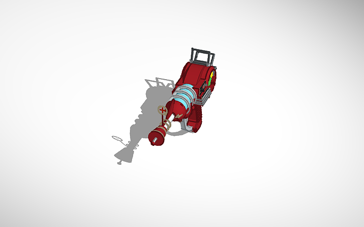 3D design Call of Duty Ray Gun - Tinkercad