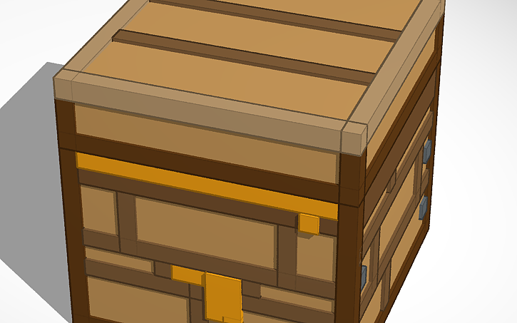 3D design Minecraft Bee hive (recipe one with honey) | Tinkercad