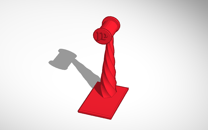 3D design Headset Stand - Tinkercad