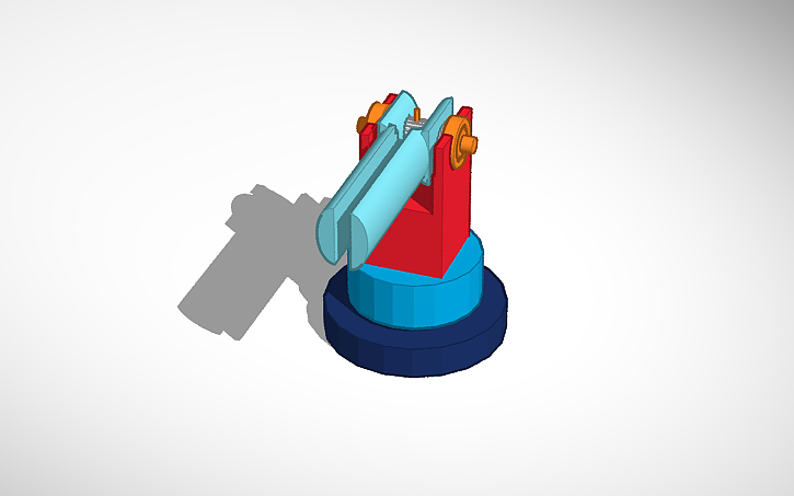 3D design Robot Arm Base - Tinkercad