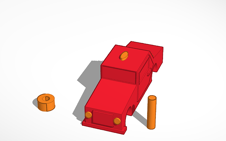 3D design easy car - Tinkercad