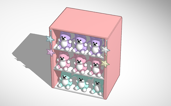 3D design Cute tedy bear | Tinkercad