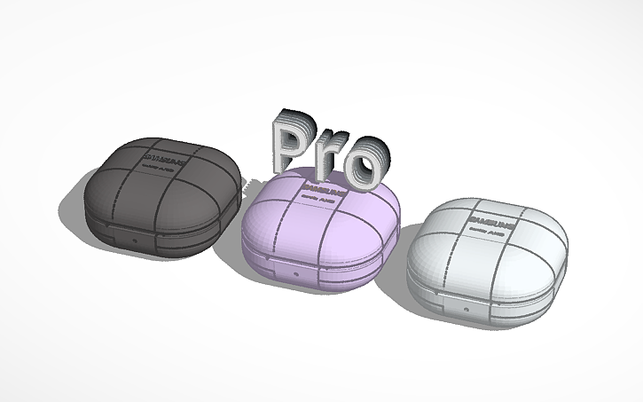3D design Samsung Galaxy Buds Pro - Tinkercad