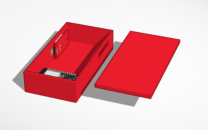 3D design CARCASA PARA ESP32 - Tinkercad