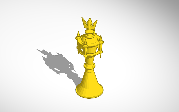 3D design KH3 Chess Piece | Tinkercad