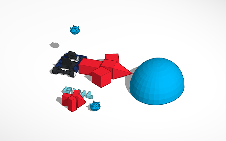 3D design Destroyed Friendships: Mario Kart | Tinkercad