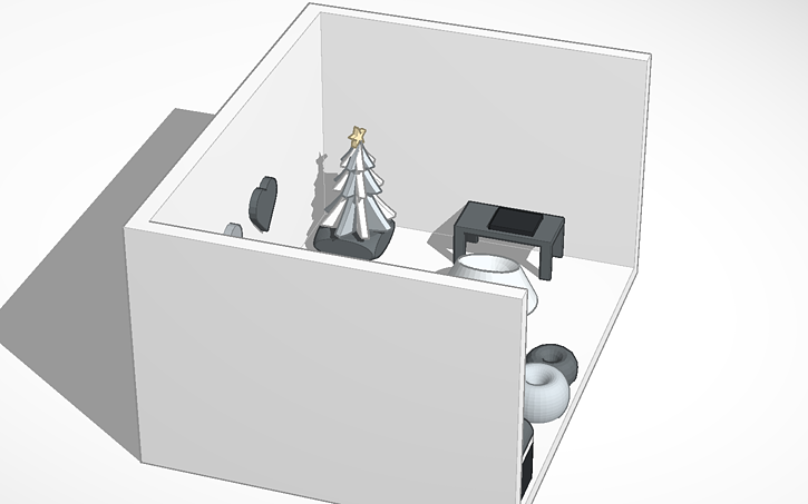 3D design Modern room | Tinkercad