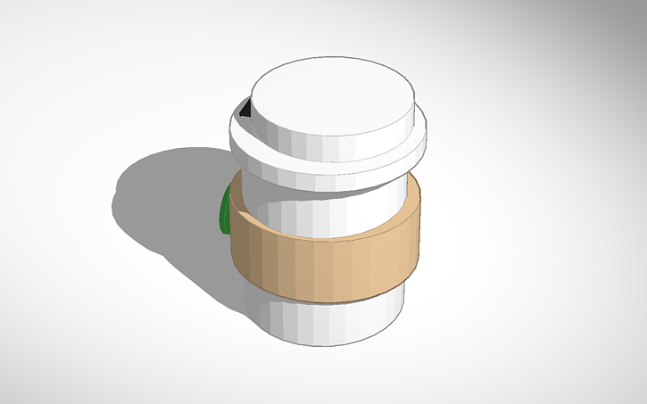 3D design Starbucks Coffee Cup - Tinkercad