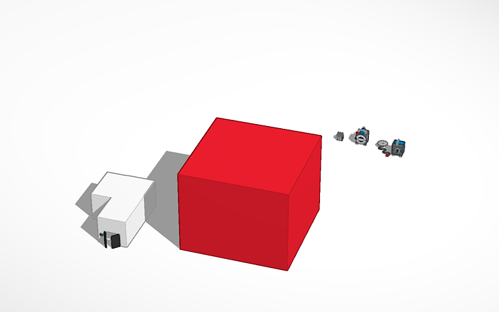 3D design Washing Machine - Tinkercad