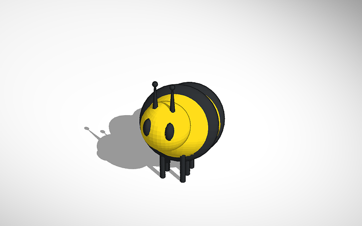 3D design Bee | Tinkercad