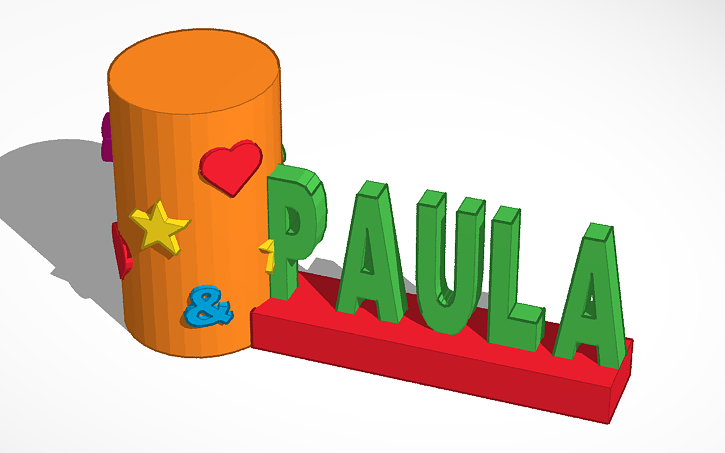 3D design vaso lapices paula | Tinkercad