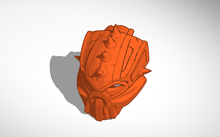 3D design Deep Master Mask Of Mind - Tinkercad