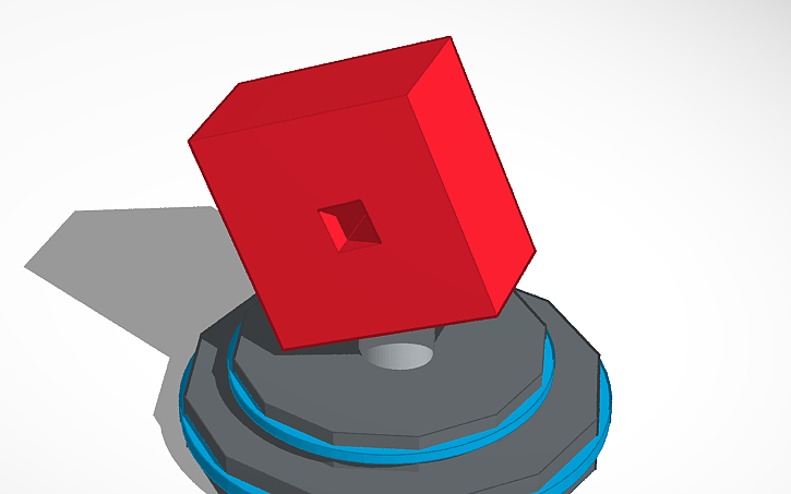 3D design Roblox Statue | Tinkercad