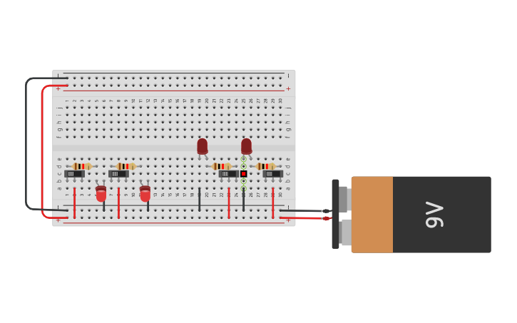 Circuit Design Parallel Circuit Tinkercad