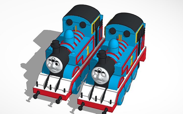 3D design Thomas the tank engine | Tinkercad