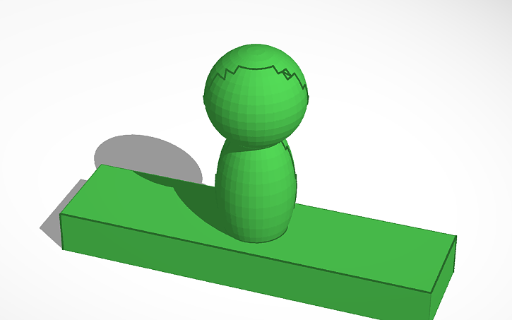 3D design Zu Doof Stempel - Tinkercad