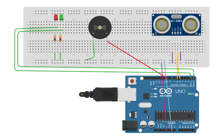 Circuit design Sizzling Luulia - Tinkercad
