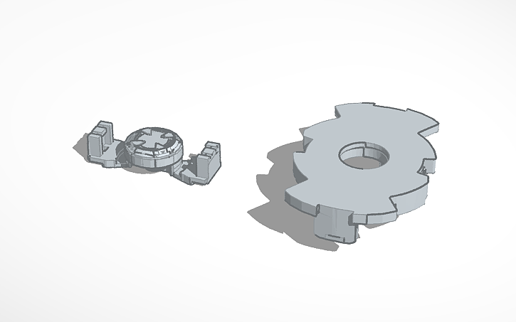 3D design Plain Beyblade Sparking Chip - Tinkercad