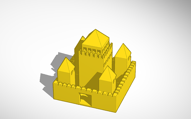 3D design Cayden Pate- Castle | Tinkercad