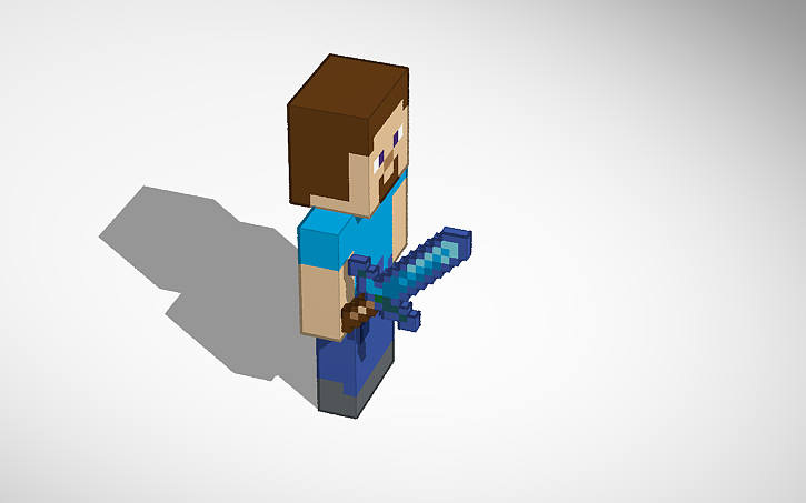 3D design Стив - Tinkercad