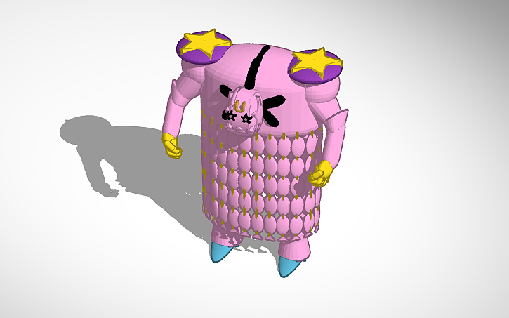 3D design Tusk Act 4 - Tinkercad