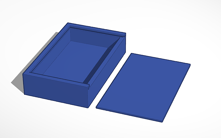 3D design SlideTop Box | Tinkercad