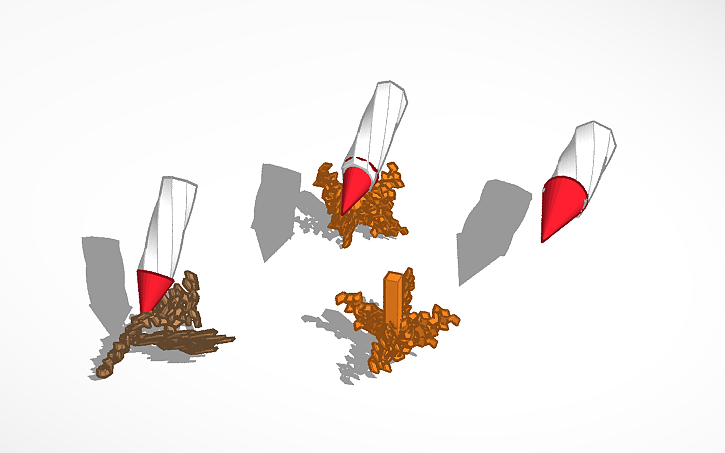 3d Design Atomic Attack Tinkercad
