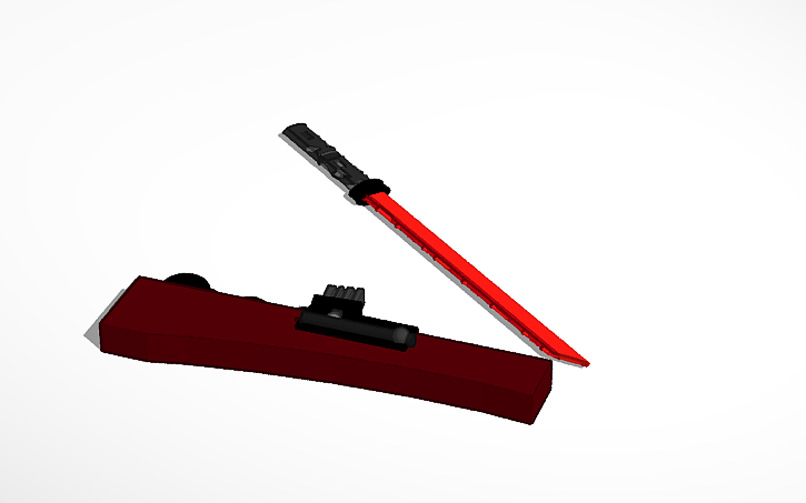 3D design Sams makeshift sword | Tinkercad