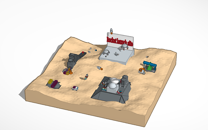 3D design Space base | Tinkercad