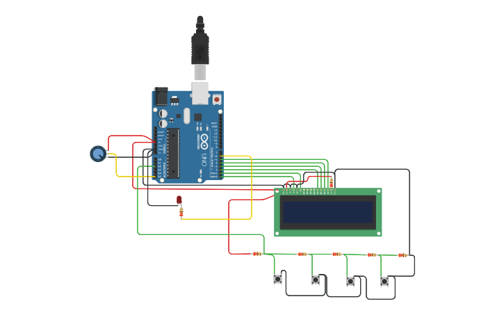 Circuit design Menu - Tinkercad
