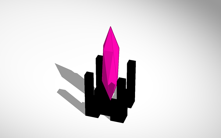 3D design Purple Gem | Tinkercad