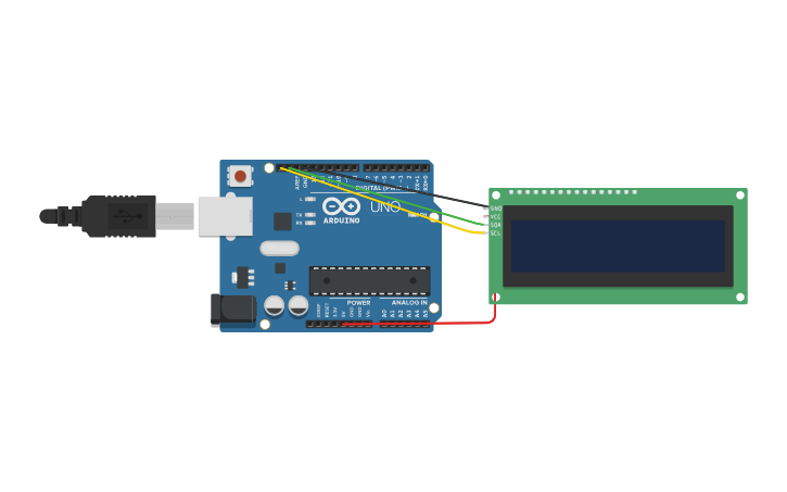 Circuit Design I2c Communication With Peripherals Tinkercad