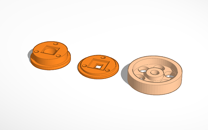 3D design as5040 rotary encoder - Tinkercad