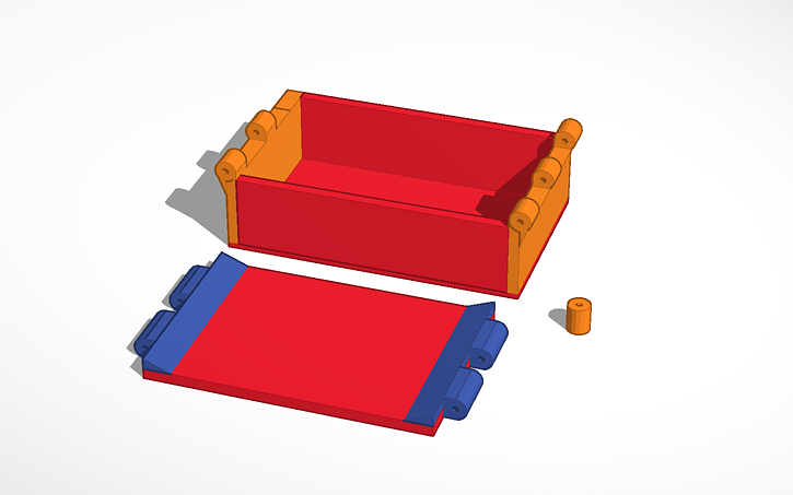 3d Design Box With Lid Tinkercad