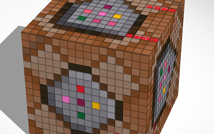 3D design Command Block - Tinkercad