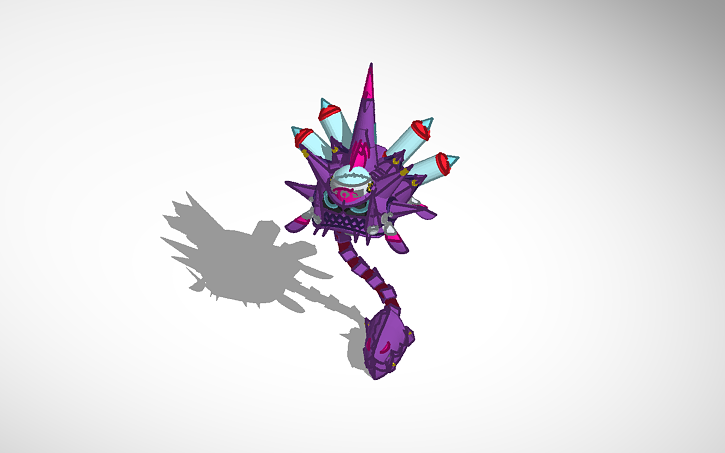3D design Nega-Wisp Armor - Tinkercad