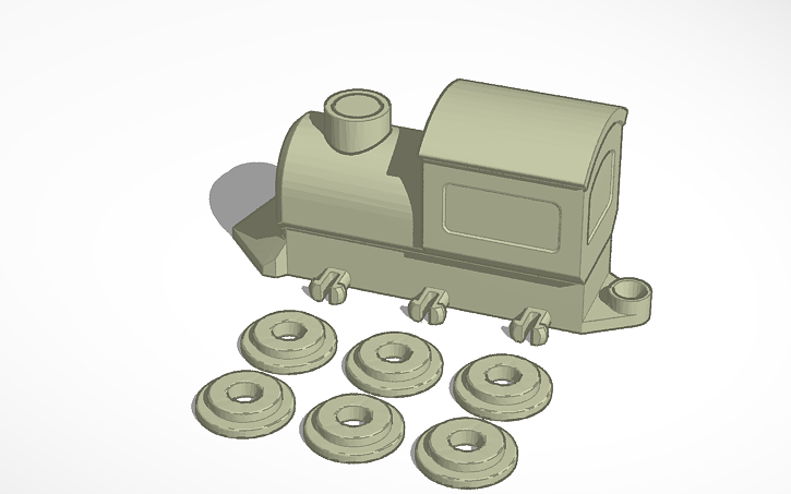3D design train - Tinkercad