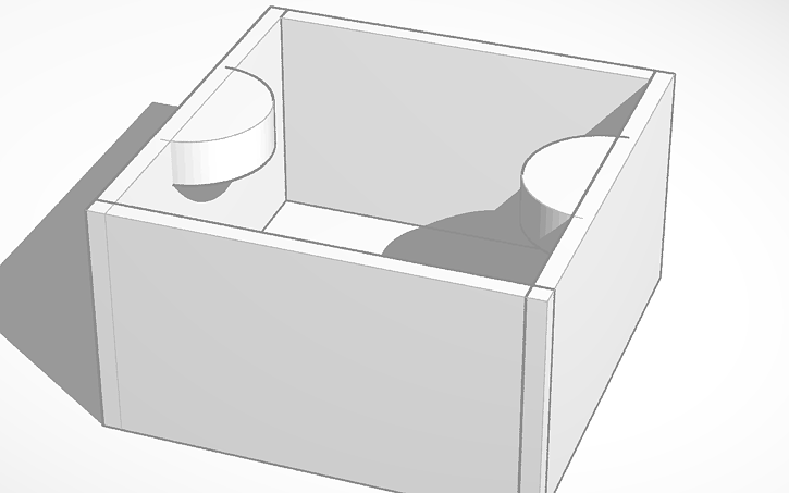 3D design STC-1000 case - Tinkercad