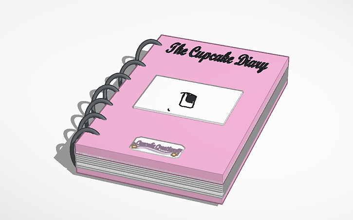 3D design The Cupcake Diary - Tinkercad