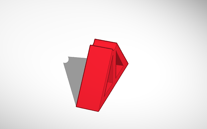 3D design Front droop block - Tinkercad
