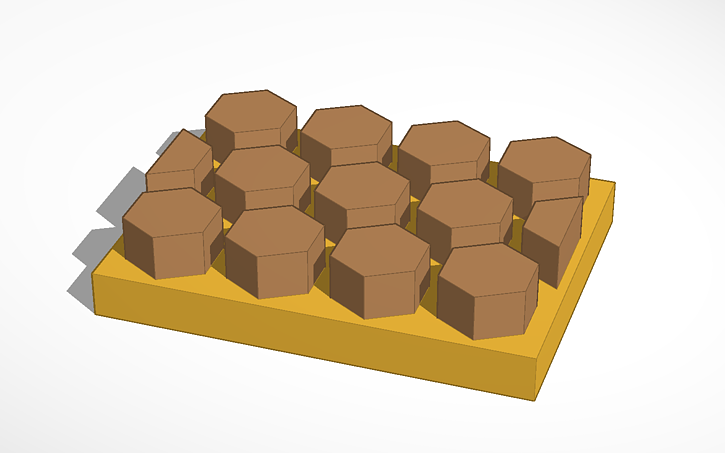 3D design Honeycomb - Tinkercad