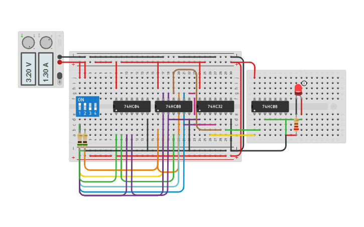 Circuit design Logic - Tinkercad