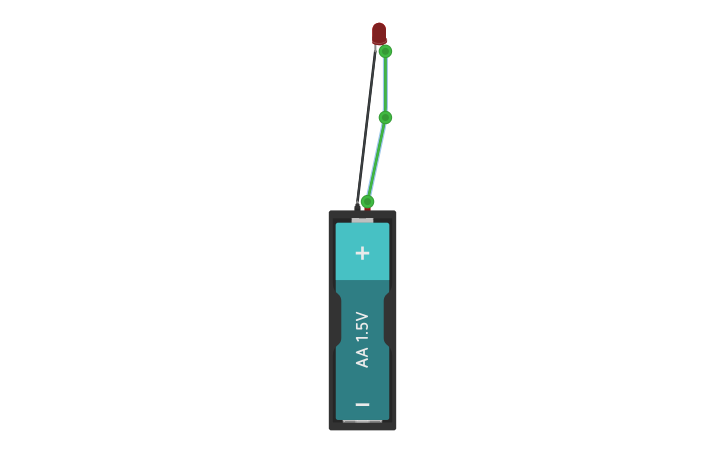 Circuit Design Светодиод Tinkercad