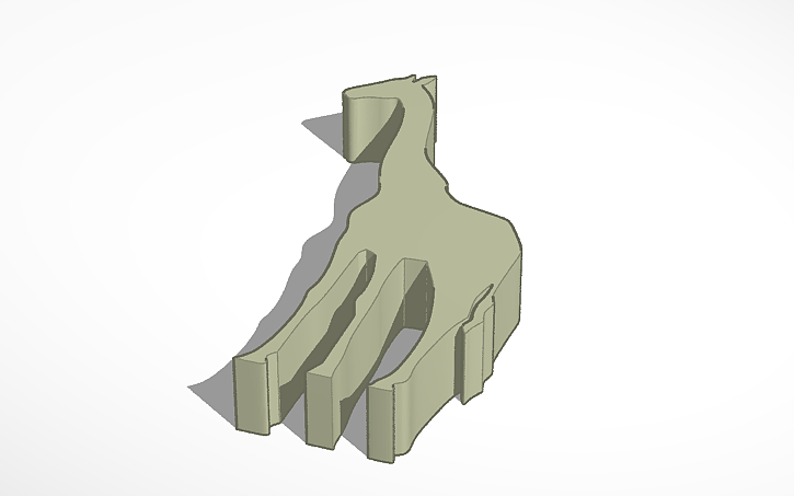 3D design Giraffe - Tinkercad