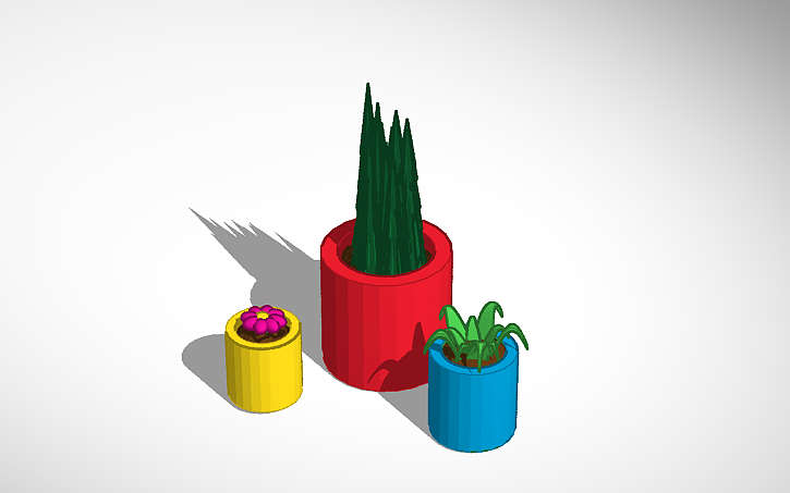 3D design Plants - Tinkercad