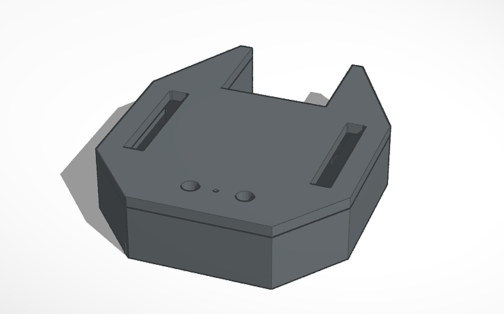 3D design Chasis completo (piezas juntas) - Tinkercad